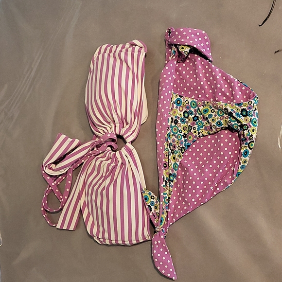 Coco Rave | Swim | Bandeau Top Reversible Bottoms Bikini Like New ...